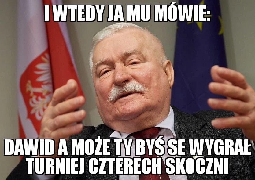 Memy o Dawidzie Kubackim - skoki narciarskie memy, śmieszne obrazki