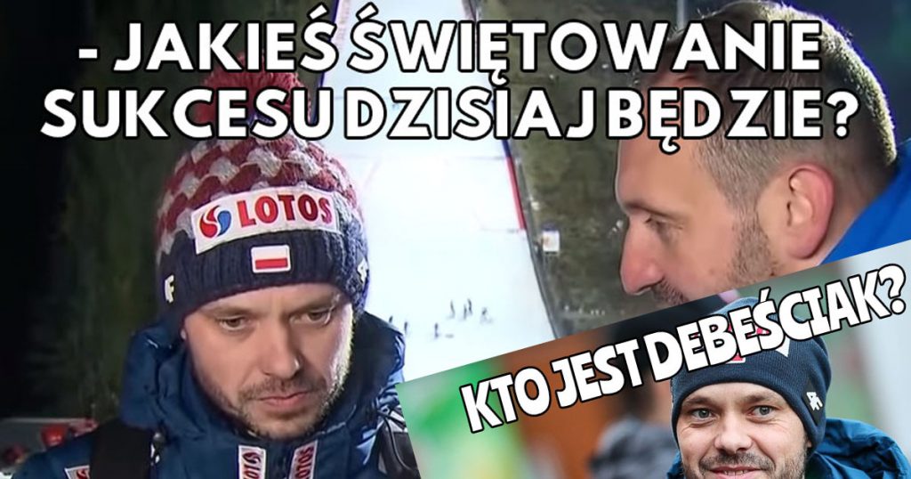 Skoki narciarskie memy - śmieszne obrazki i memy o skoczkach